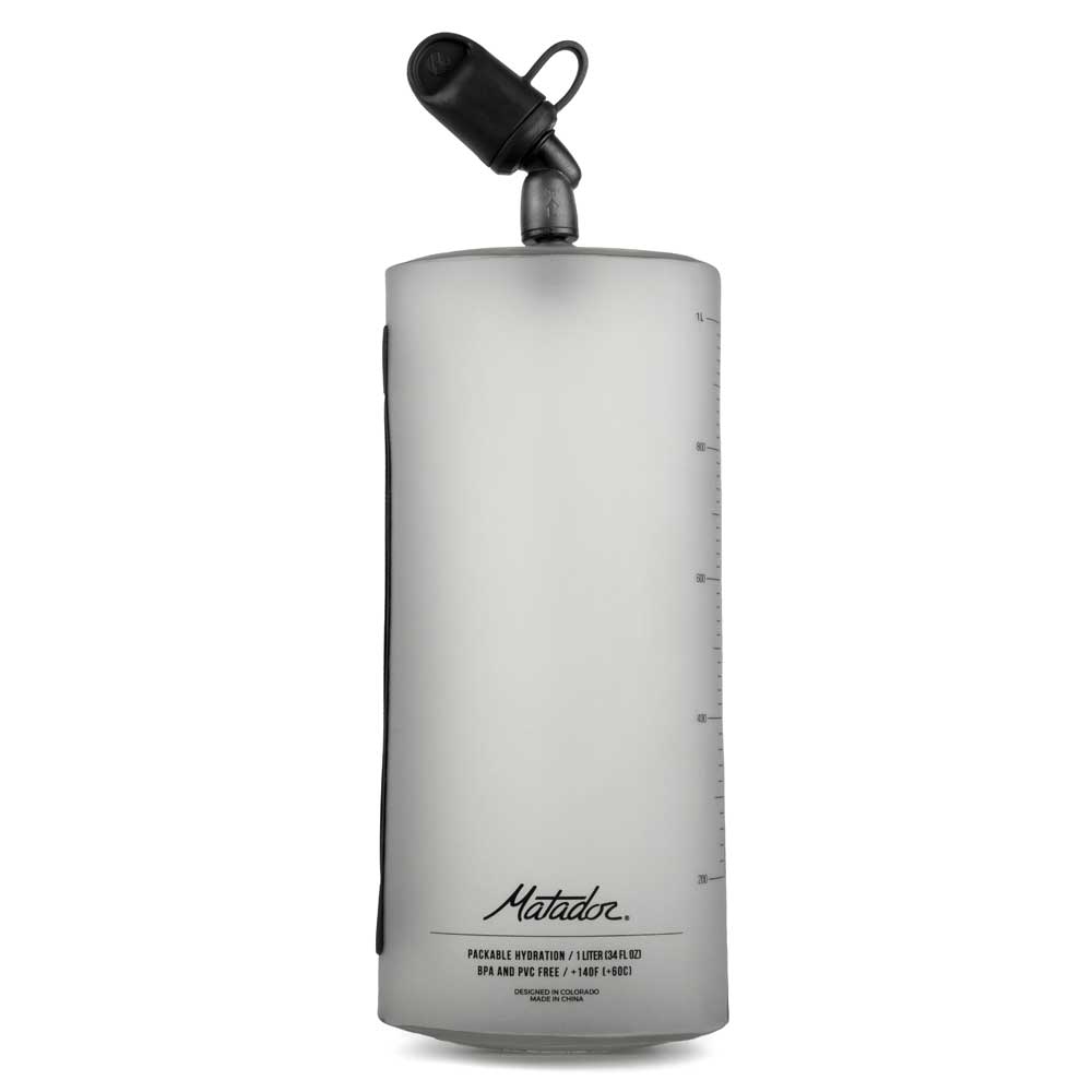 Best Buy Matador Packable Water Bottle 1 liter - MATBT1L001BK ...